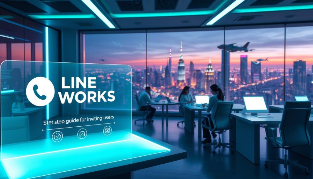 LINE WORKS 外部ユーザー の招待方法と使い方のポイント